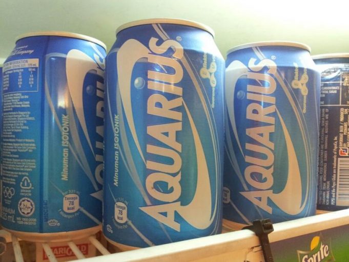 Aquarius isotonic drink soft launched in Malaysia (Updated - April 2016 ...
