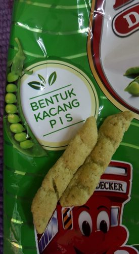 Snack with the shape of a pea - Mini Me Insights