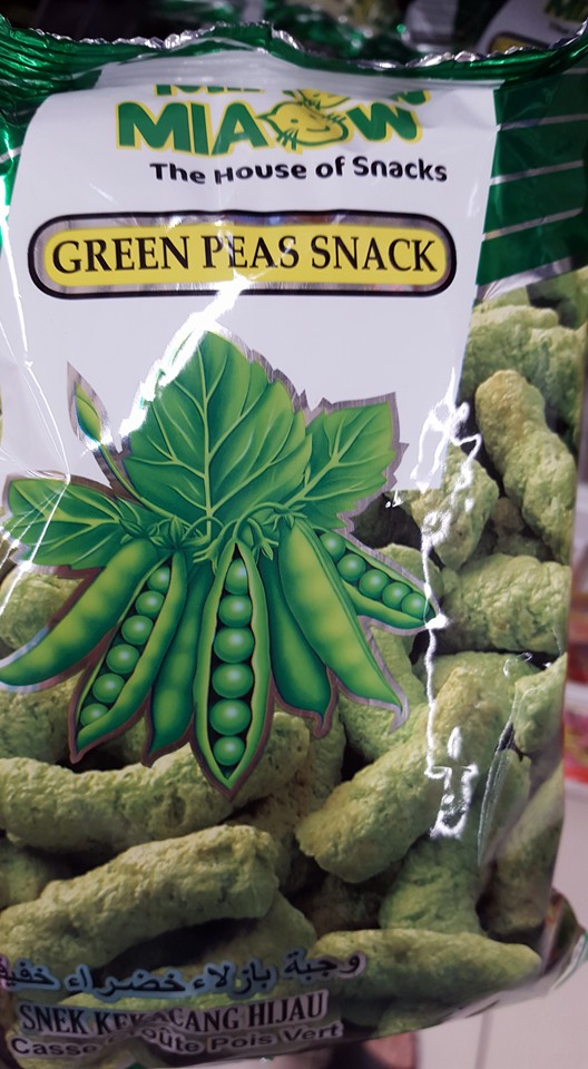 Snack with the shape of a pea - Mini Me Insights