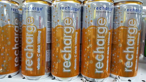 New Taurus Energy Drink, Recharge Vitamin C Drink - Mini Me Insights