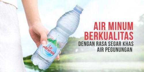 Le Minerale bottled water production capacity to jump five folds - Mini ...