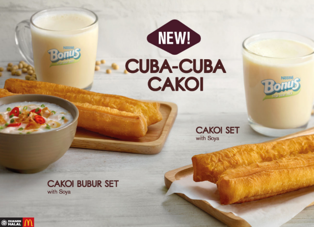 New McDonald’s Cakoi set, opportunities for Nestle Bonus soy bean milk ...