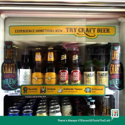 7-Eleven new channel for craft beer in Singapore - Mini Me Insights