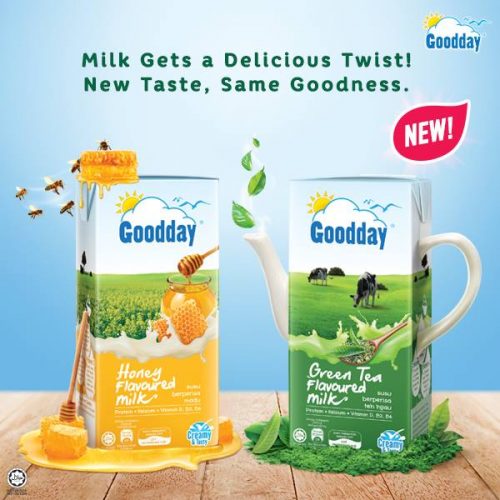 Goodday introduces green tea, honey flavoured UHT milk - Mini Me Insights
