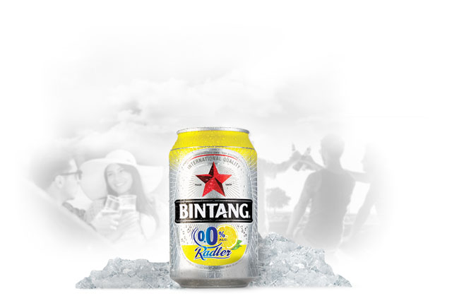 New look for Bintang Radler 0.0%, first half Bintang soft drink sales ...