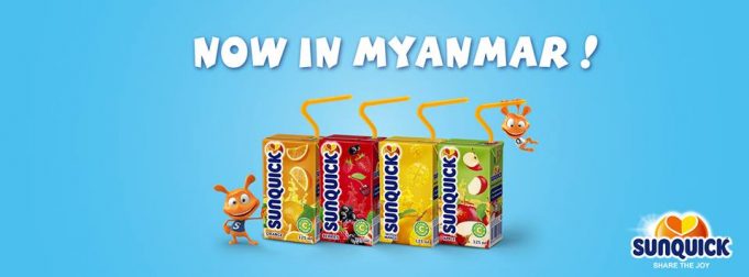 New Sunquick RTD juice in Myanmar - Mini Me Insights