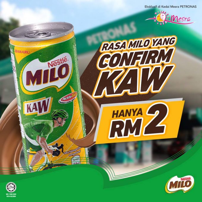 Milo Kaw RTD offering more chocolatey taste with every sip - Mini Me ...