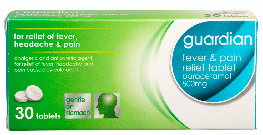 Guardian Fever & Pain Relief Tablet for Trusted Relief - Mini Me Insights