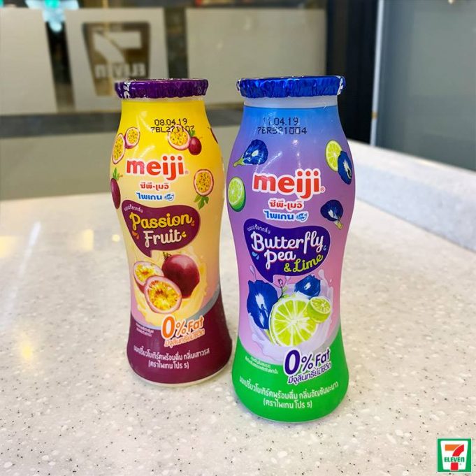 Meiji Butterfly Pea yoghurt drink & new dessert-inspired yogurts - Mini Me Insights