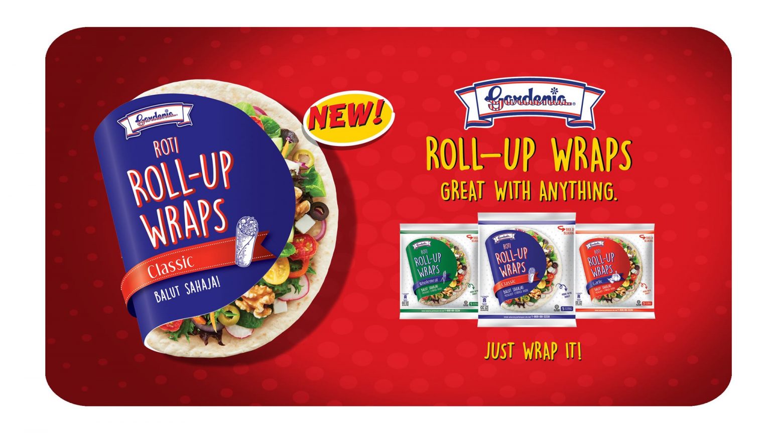 Gardenia enters the roll-up wrap segment - Mini Me Insights