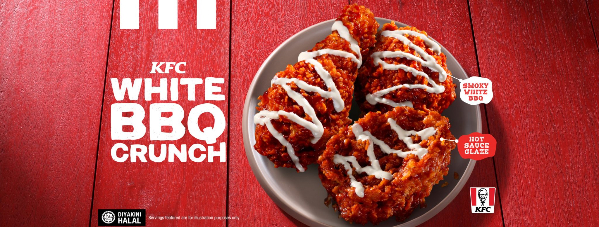 New KFC White BBQ Crunch shows BBQ sauce can be in white - Mini Me Insights