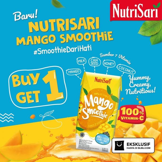 NutriSari brand extends into smoothie - Mini Me Insights