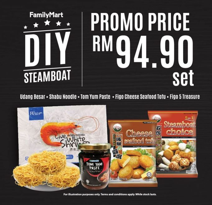 Get your steamboat needs at FamilyMart with DIY Steamboat Combo - Mini ...