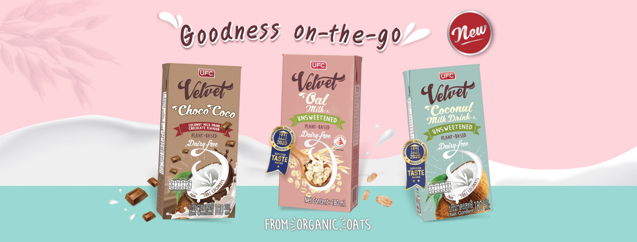 UFC Velvet dairy-free, plant-based drink now available in single serve ...