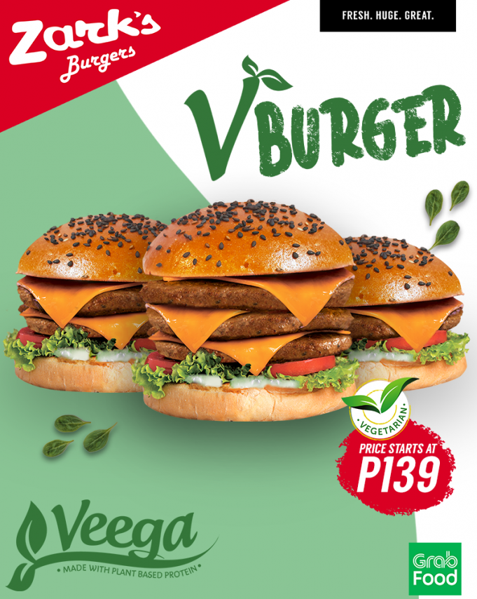 Veega plant-based meat is now served at Zark's Burger - Mini Me Insights