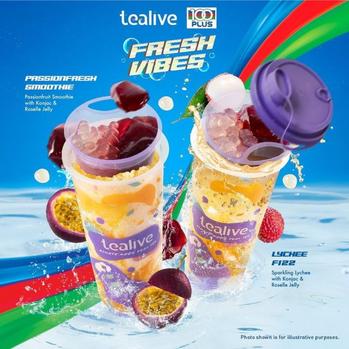 Refresh yourself with Tealive x 100PLUS - Mini Me Insights