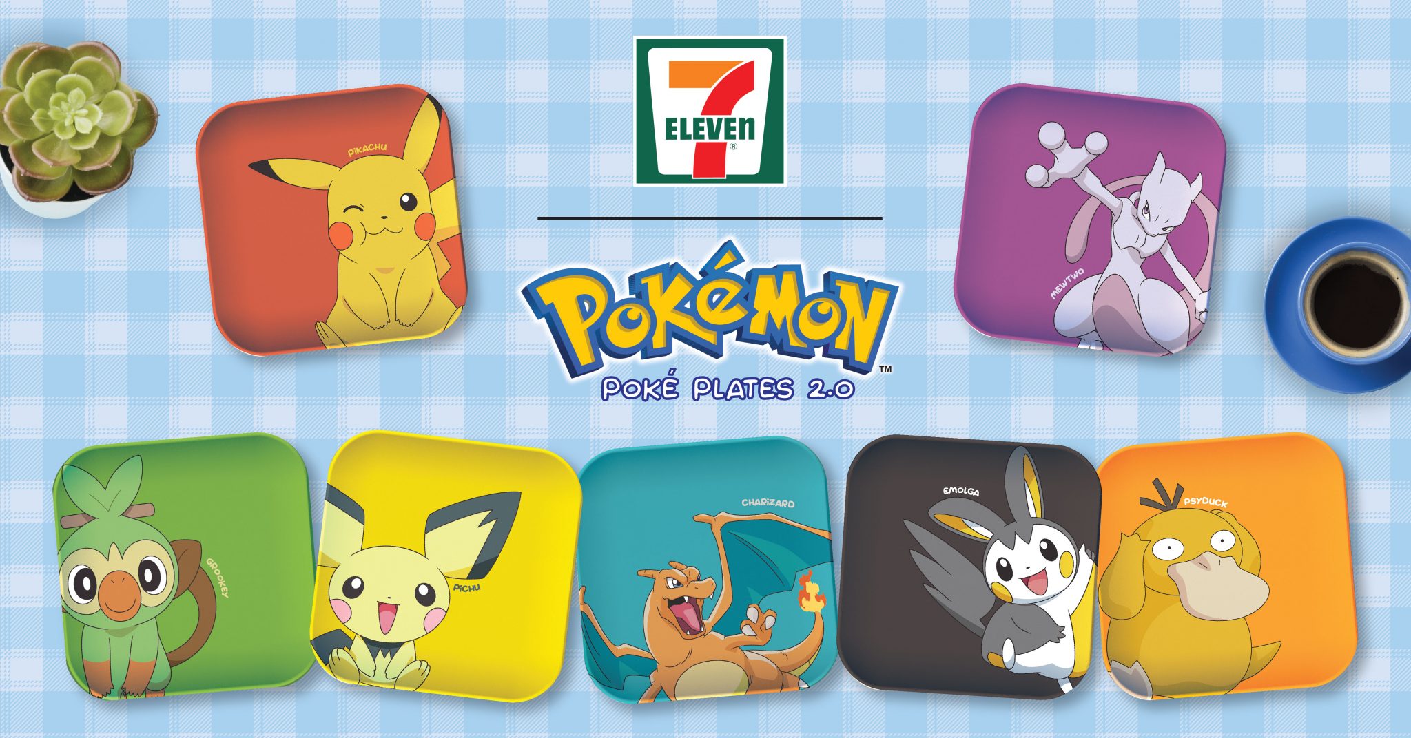 7-Eleven Pokémon Poké Plates Back With A Bang - Mini Me Insights