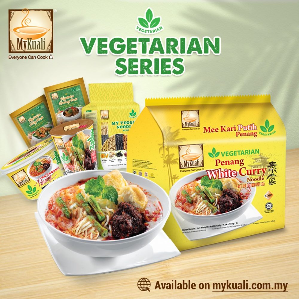 MyKuali showcases its vegetarian White Curry Noodle - Mini Me Insights