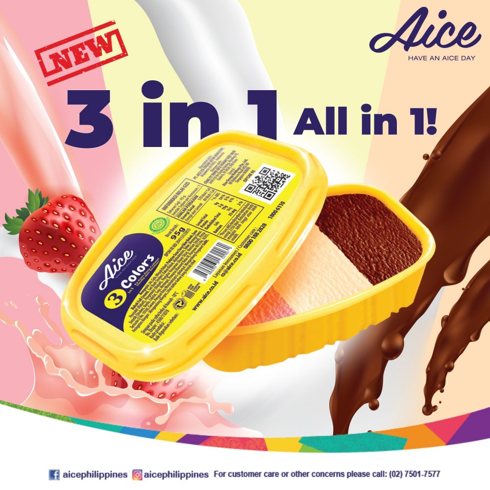 Aice new affordable tub ice cream only PHP 45 - Mini Me Insights