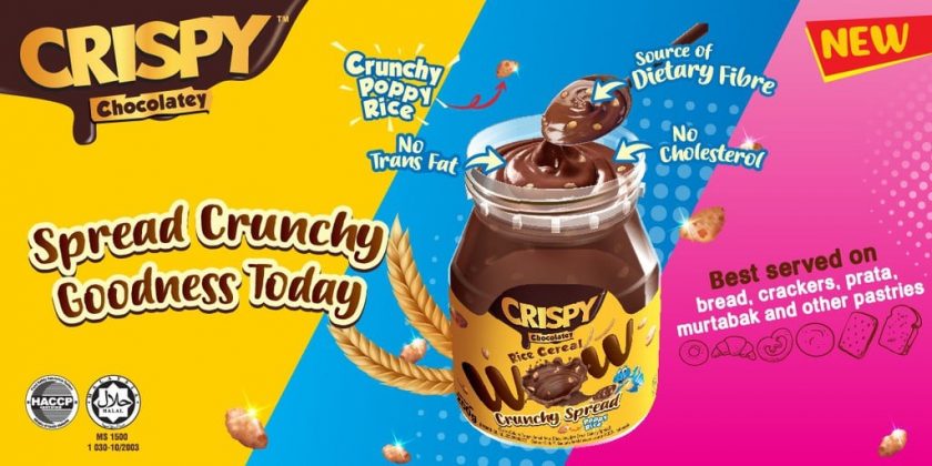 Crispy now in a spread with new Crispy Rice Cereal Crunchy Spread ...