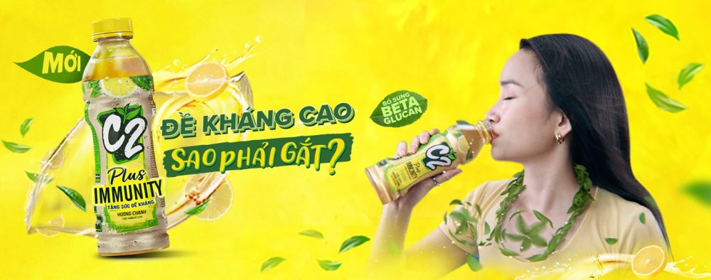 URC C2 Plus Immunity drink in Vietnam features the use of beta glucan ...