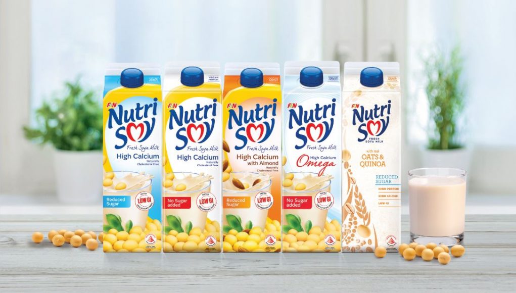Enjoy vegan-friendly F&N NutriSoy range for a plant-based nutrition ...
