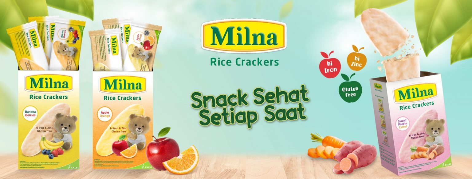 Milna launches rice crackers for babies - Mini Me Insights