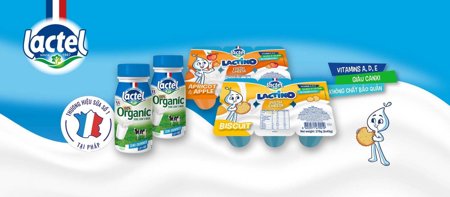 Lactel Lactino fresh cheese for kids in Vietnam - Mini Me Insights