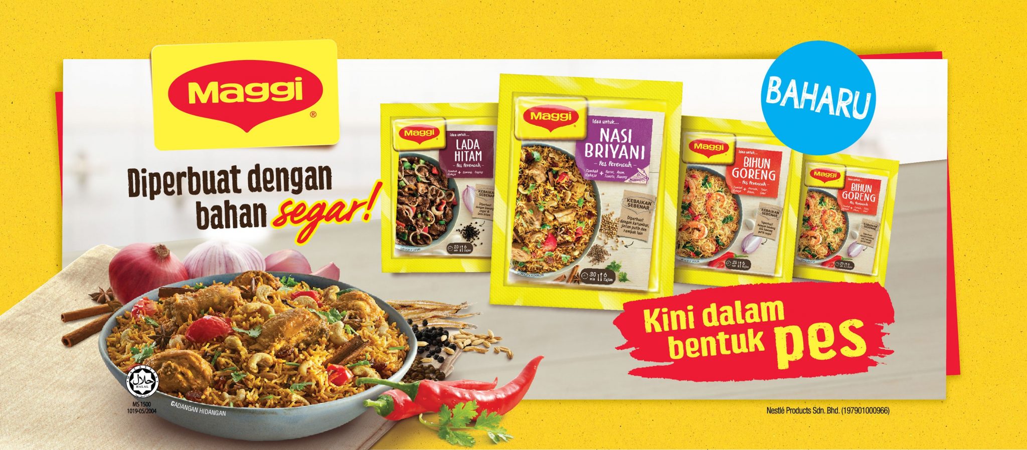 New Maggi seasoning paste to create popular Malaysian dishes from Nasi ...