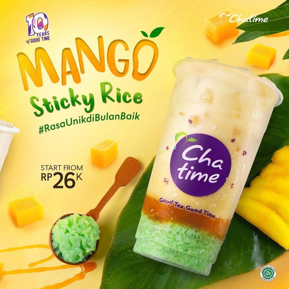 Chatime Mango Sticky Rice as a new takjil - Mini Me Insights