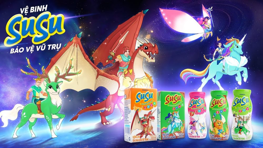 Vinamilk Susu now with special animation characters - Mini Me Insights