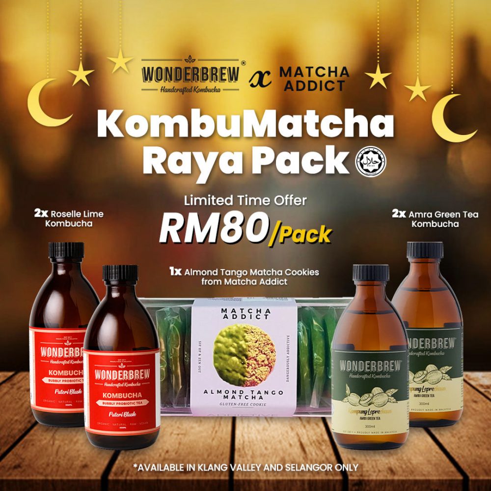WonderBrew Kombucha launches KombuMatcha Raya Pack - Mini Me Insights