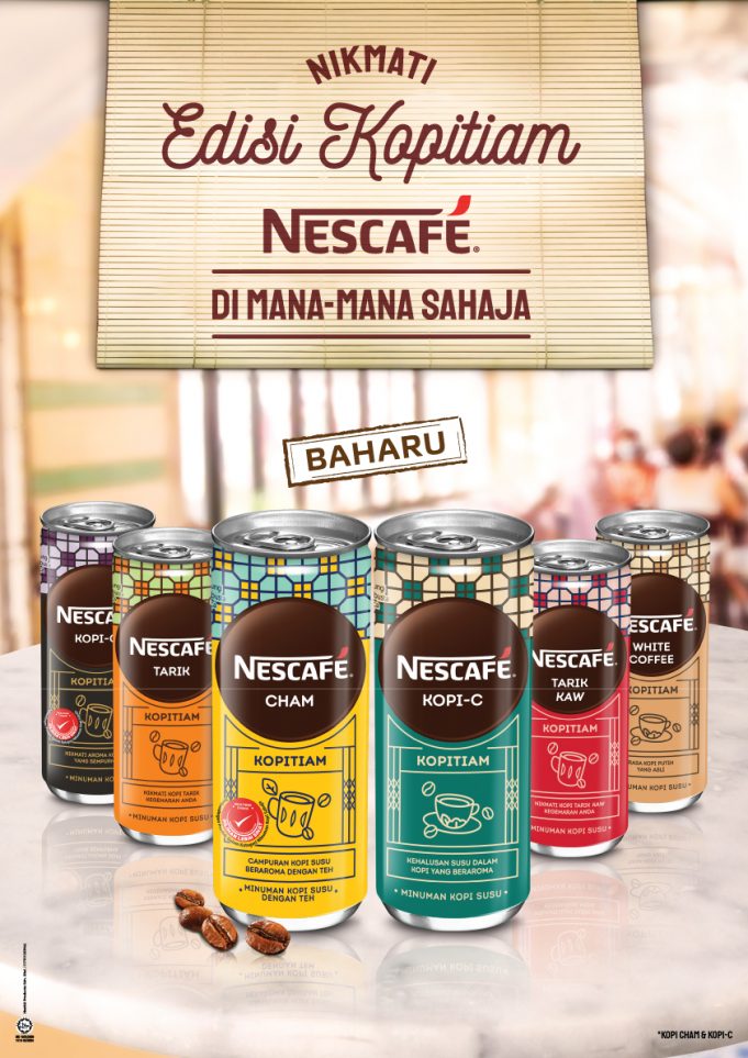 NESCAFÉ® Rebrand Its Local Coffee Drinks to Kopitiam Series While ...