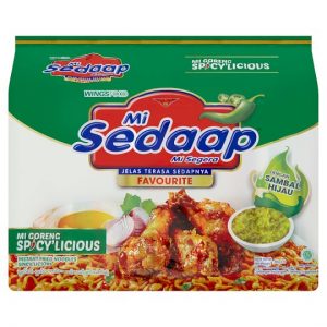 New Mi Sedaap Instant Fried Noodles Spicy'licious - Mini Me Insights