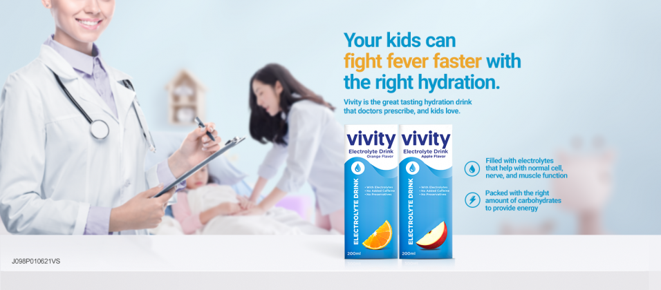 New Vivity R-Hidrate to help keep the body hydrated - Mini Me Insights