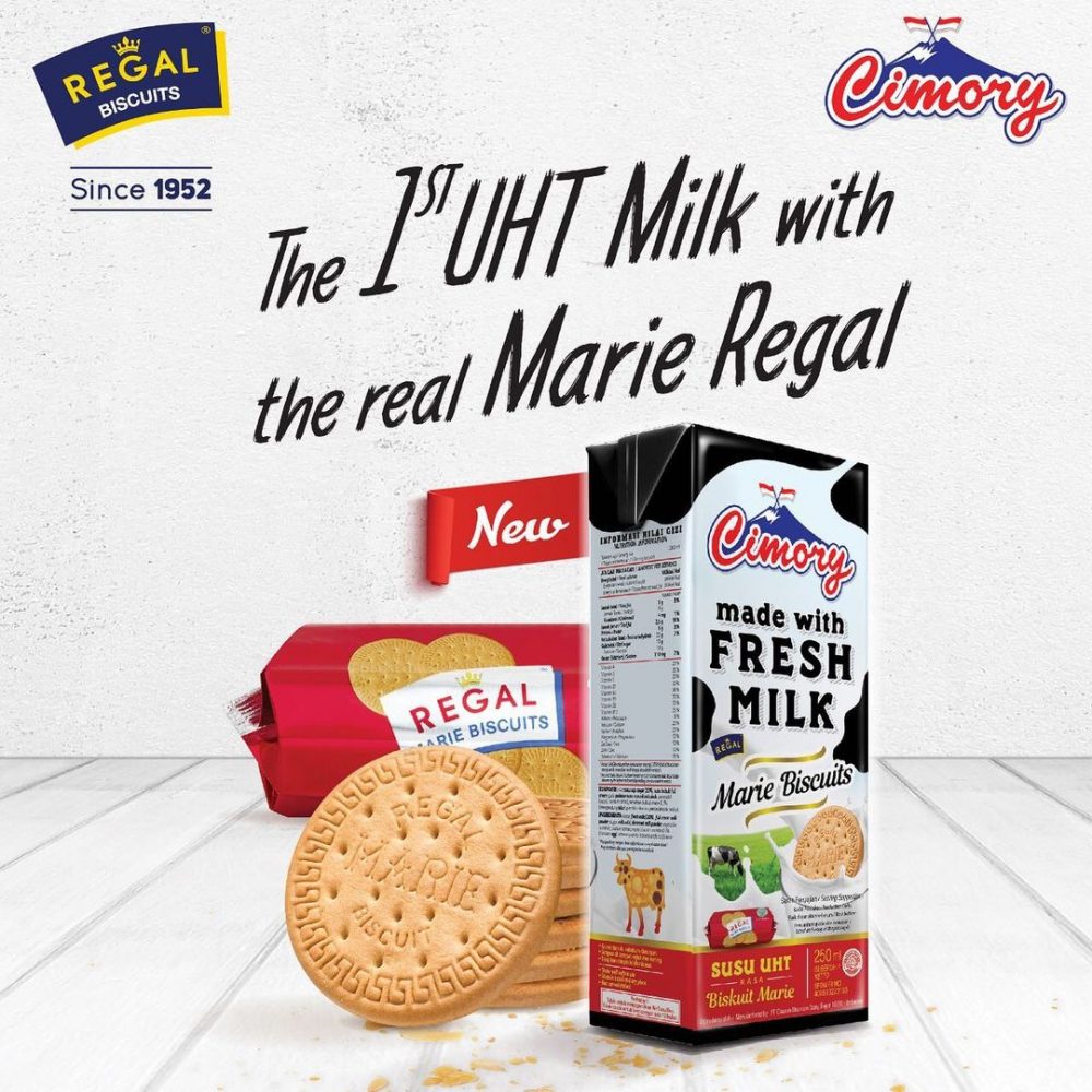 Cimory ups the game with the first UHT milk with the real Marie Regal ...