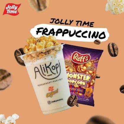 Ali Kopi Roaster has a unique collaboration with popcorn brand Jolly ...