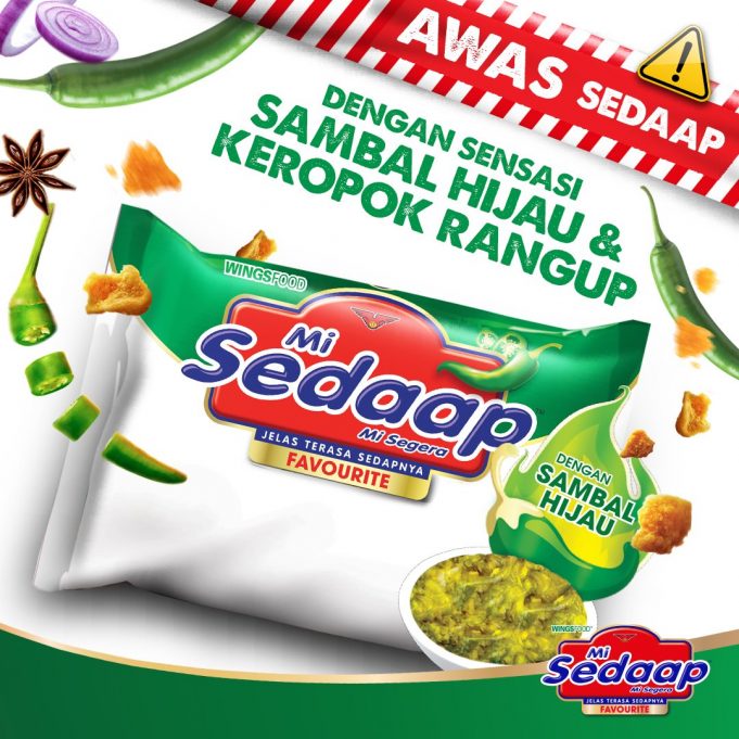 New Mi Sedaap Instant Fried Noodles Spicy'licious - Mini Me Insights
