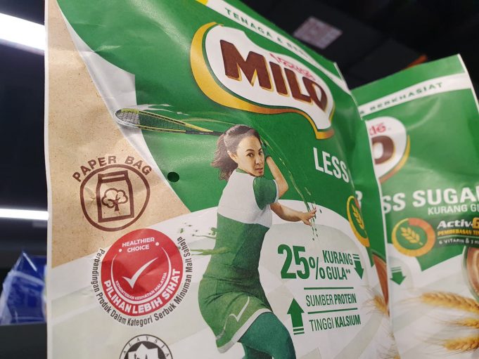 In Malaysia, MILO now comes in paper packaging - Mini Me Insights