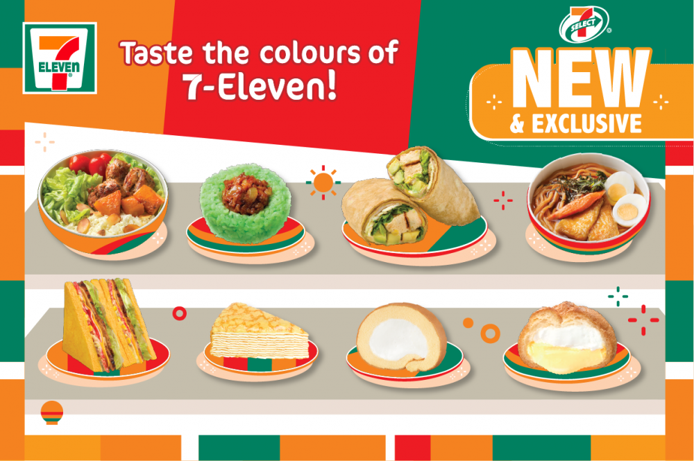 Taste the Colour of 7-Eleven in Singapore - Mini Me Insights