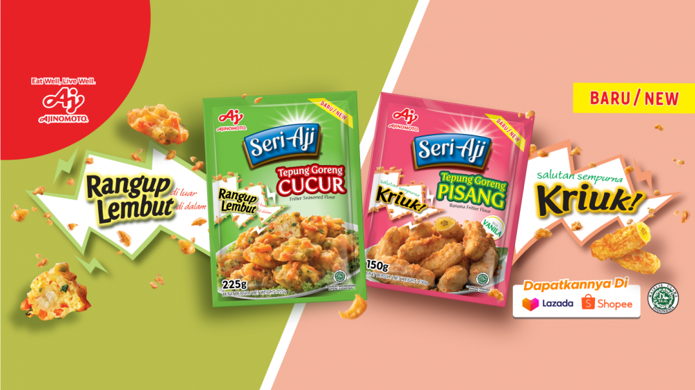 Ajinomoto launches Seri-Aji Fritter Seasoned Flour & Banana Fritter ...