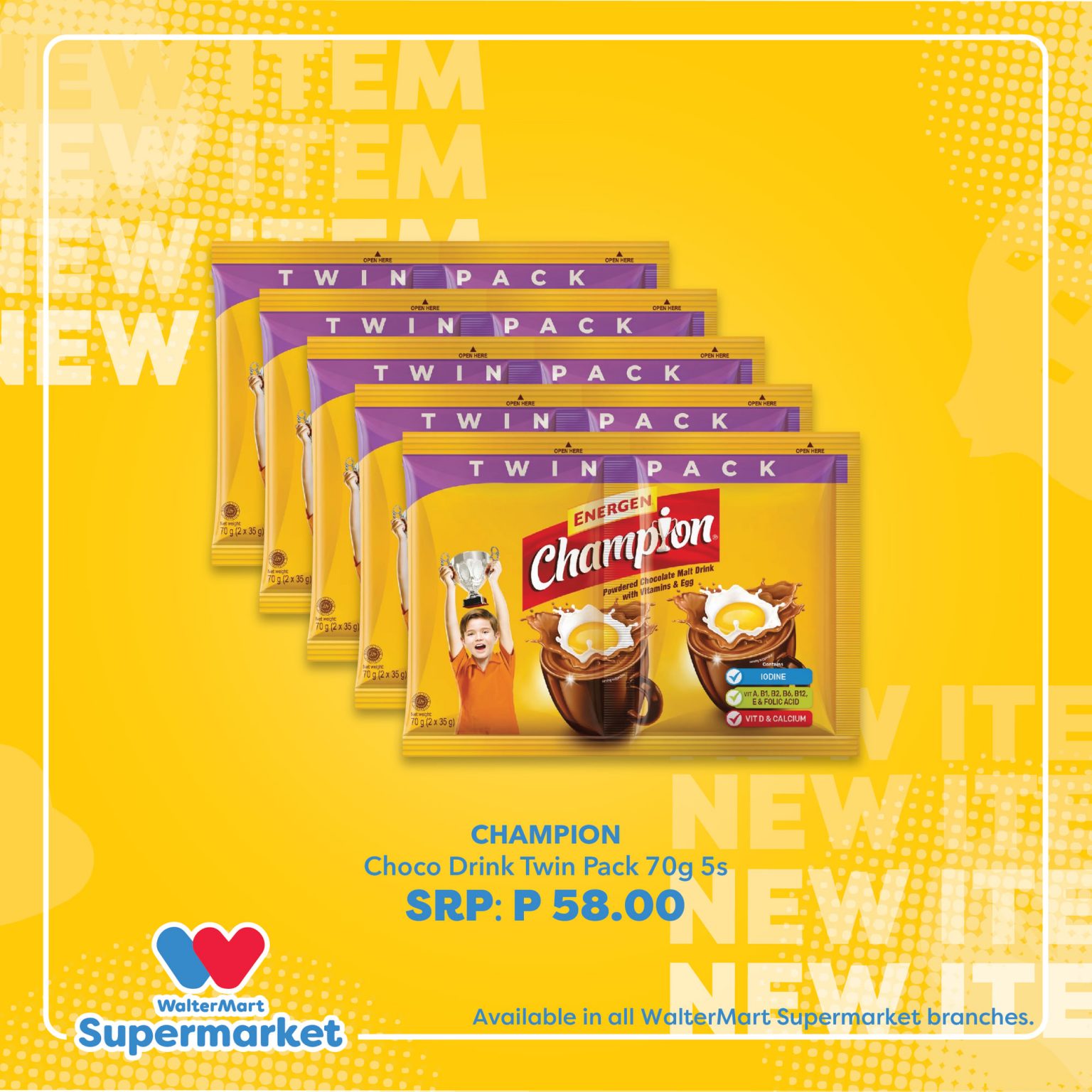 Energen Champion now comes in twin pack - Mini Me Insights