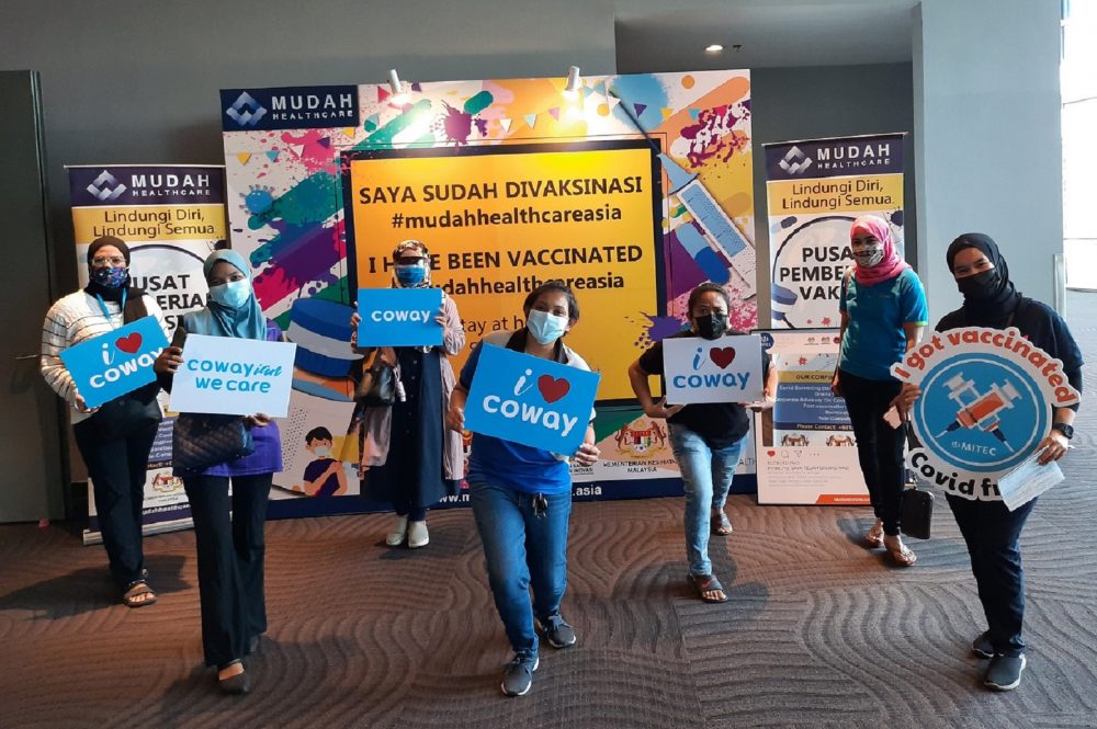 Coway Malaysia Geared to Vaccinate Nearly 10,000 Staff - Mini Me Insights