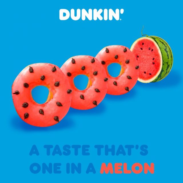Dunkin' offer D'Coffee Box for sharing and Watermelon Donut - Mini Me ...