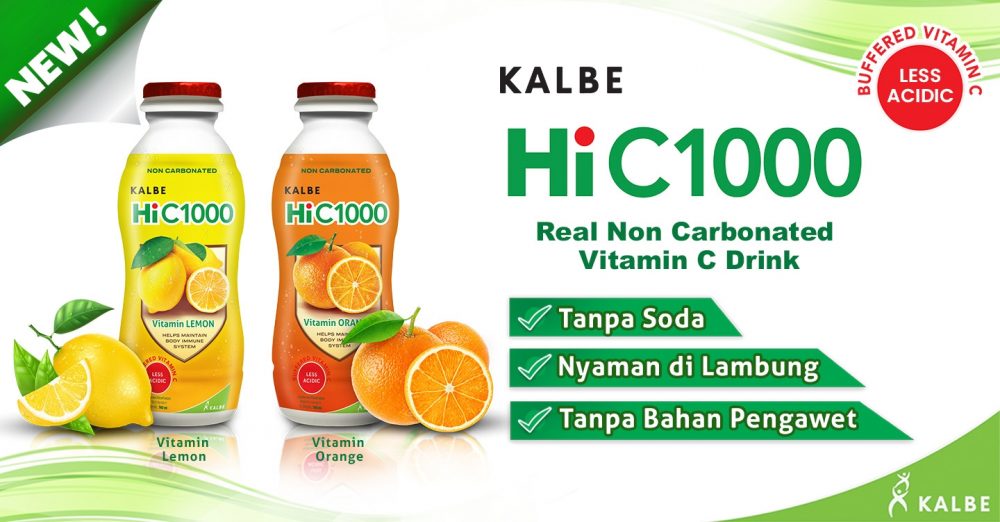 Kalbe Hi C1000 offers vitamin C without carbonation - Mini Me Insights