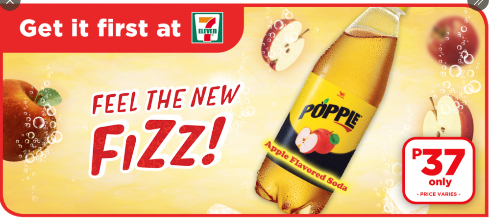Grab new Popple Apple Flavoured Soda at 7-Eleven Philippines - Mini Me ...