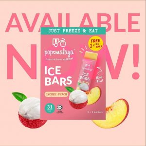 Pops Malaya rolls out new Lychee Peach ice bars - Mini Me Insights