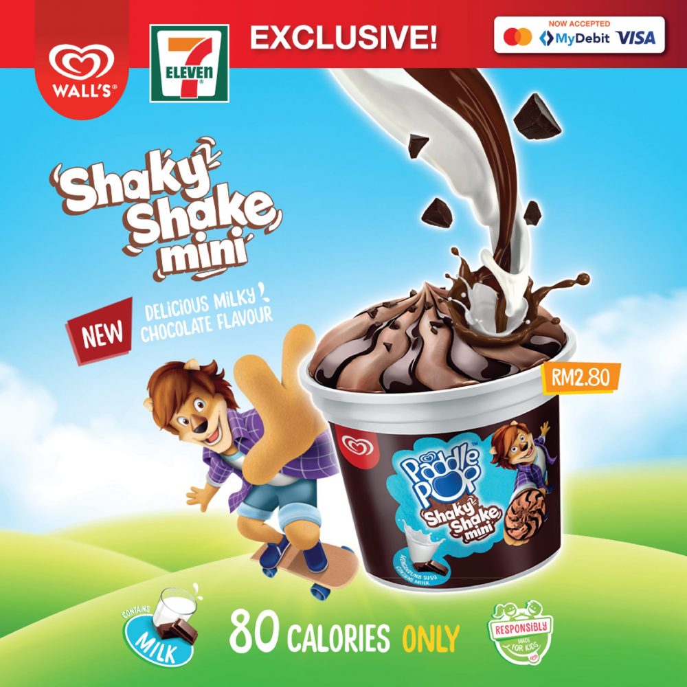 Wall's Paddle Pop Shaky Shake Mini only has 80 calories - Mini Me Insights