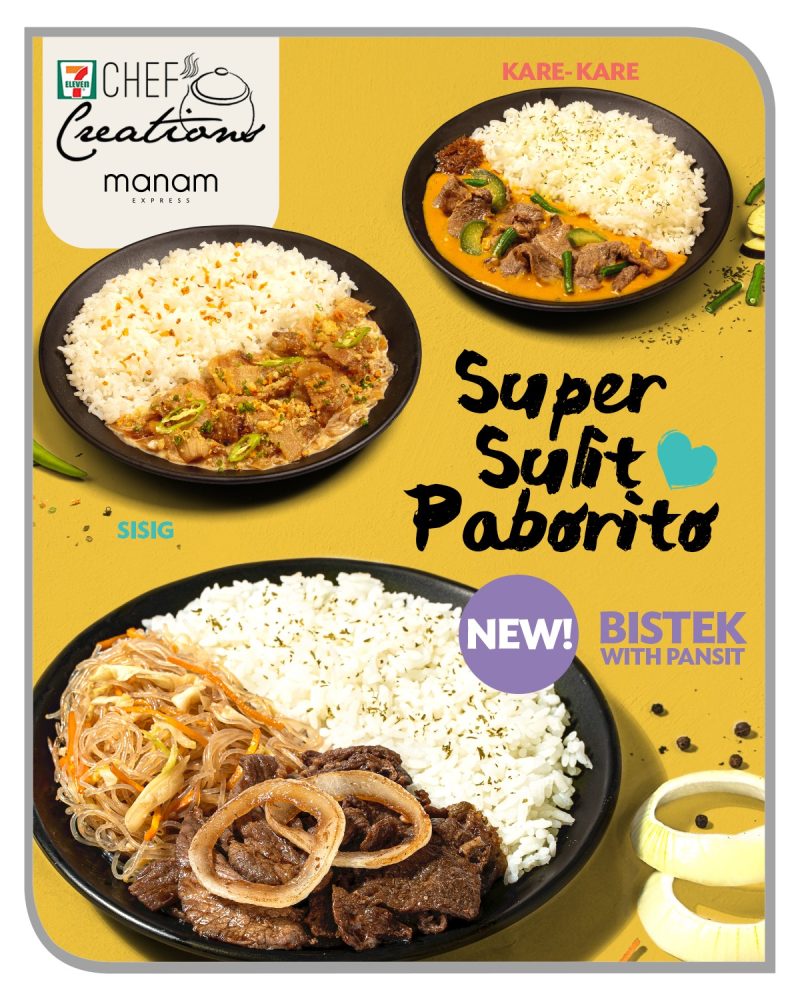 New 7-Eleven Chef Creation x Manam Express Bistek with Pansit - Mini Me ...