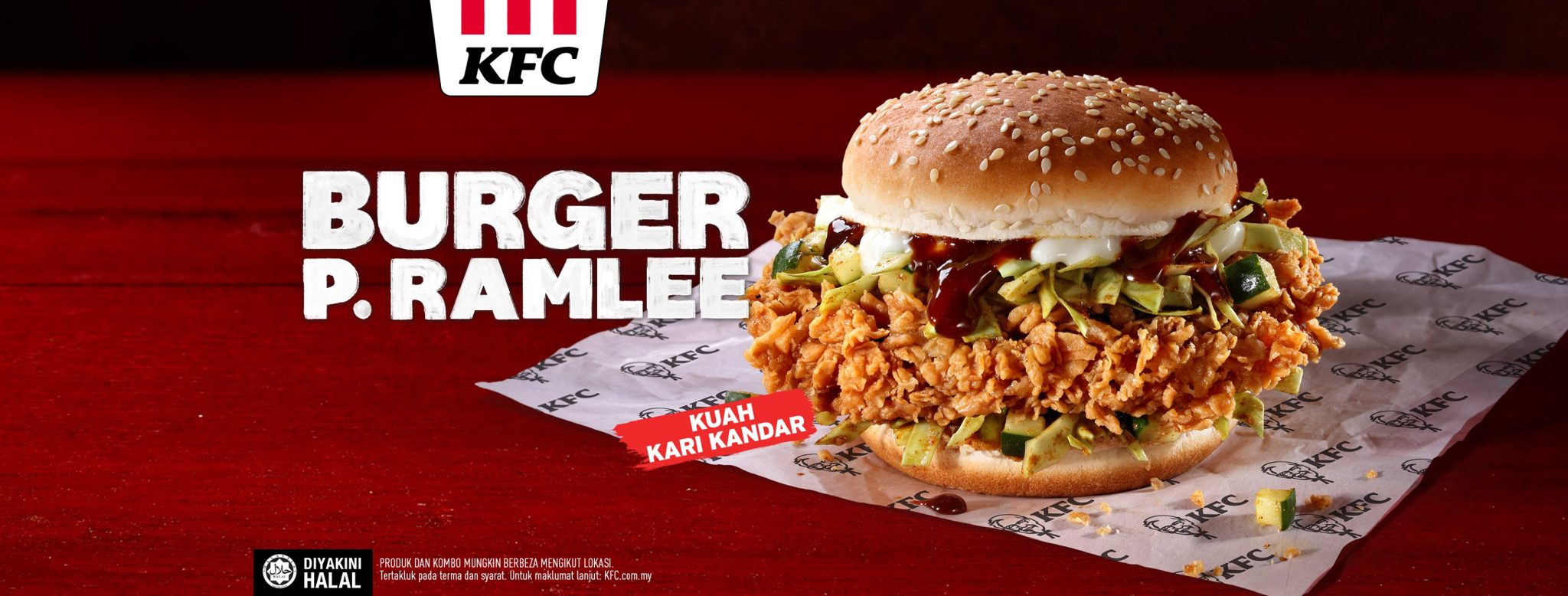 KFC pay tribute to legendary actor P. Ramlee with Burger P. Ramlee ...